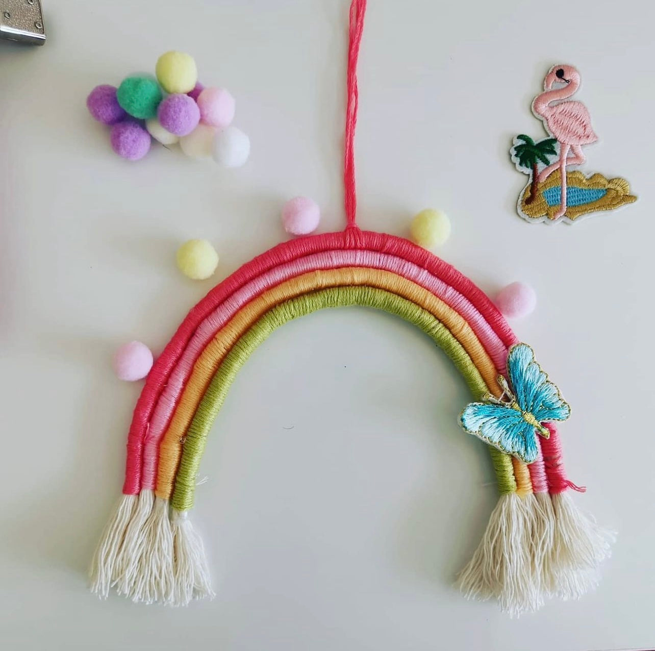 Rainbow string art kit – Luna Land for kids